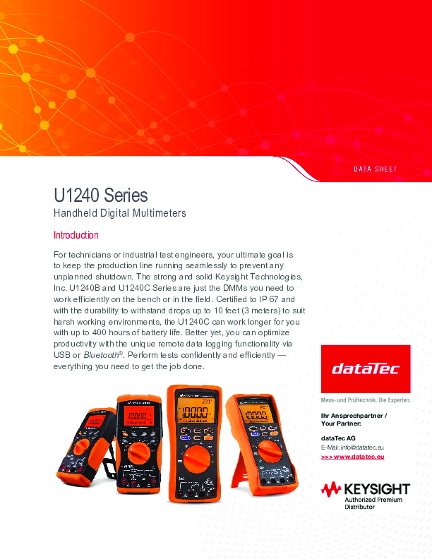 Keysight U1241B Handmultimeter | kaufen & anfragen