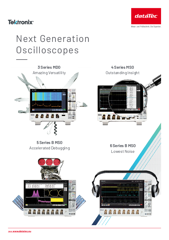 Tektronix MSO56B-5-BW-2000 Performance-Oszilloskope 500 MHz - 70 GHz ...