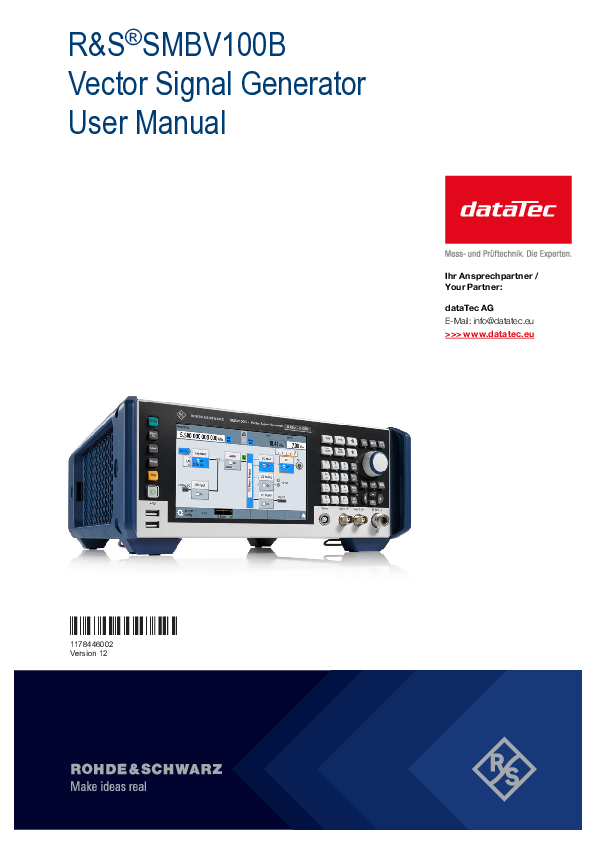 SMBV100B | Special item / demonstration device vector signal generator ...