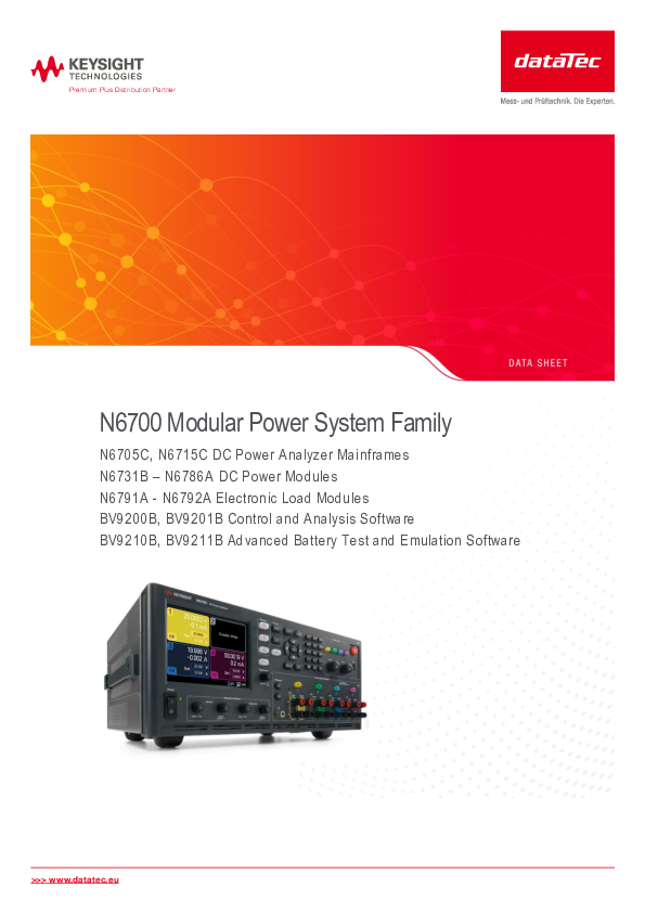 Keysight N6705C Source Measure Units | kaufen & anfragen