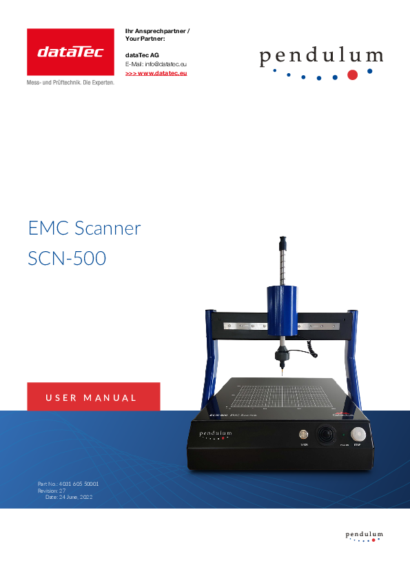 Pendulum SCN-534/6G EMV Scanner | kaufen & anfragen