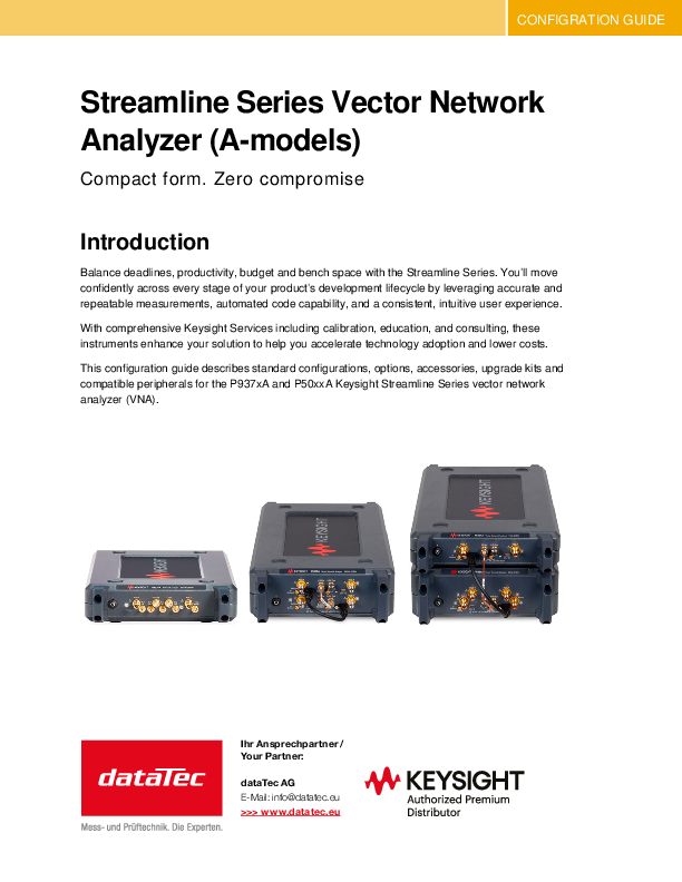 Keysight P9374A Vektor-Netzwerkanalysatoren | kaufen & anfragen