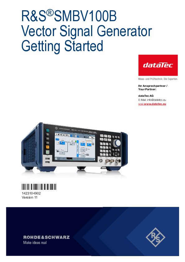 SMBV100B | Special item / demonstration device vector signal generator ...
