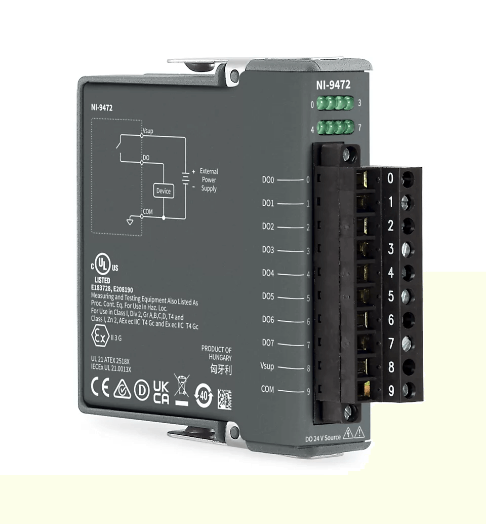 779004-02 | NI 9472, digital output module with 8 channels, protective ...