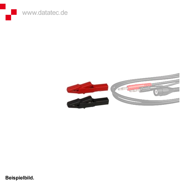 ADAPAK2B-SB4 | Set with 2 alligator clips (red / black) | buy & inquire