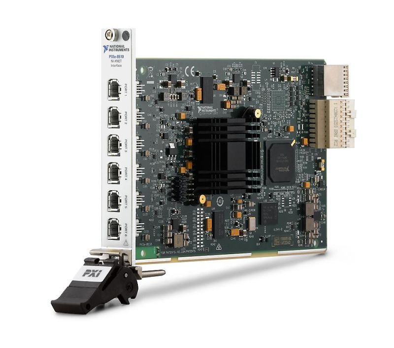 784122-01 | PXIe-8510, hardware selectable NI-XNET interface, 6 ports ...