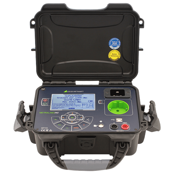 METRALINE PAT | Device tester / test device, VDE 0701-0702, 200 mA ...