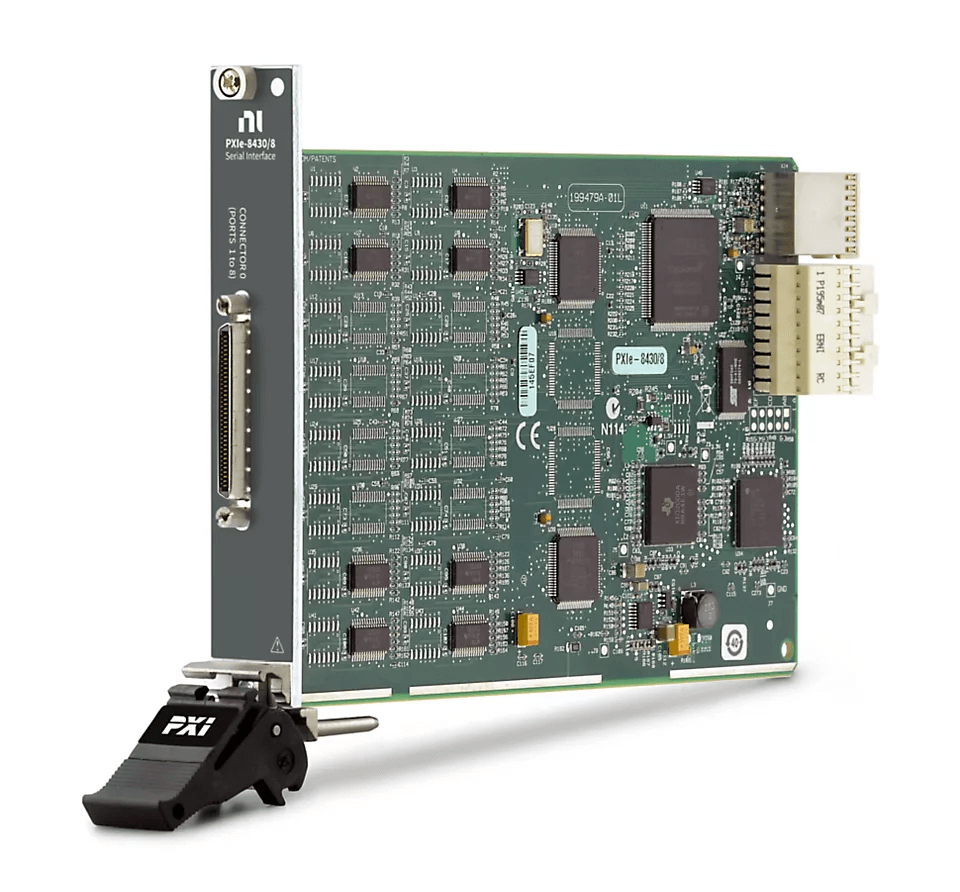 781472-01 | NI PXIe-8430/8, RS232 serial interface card for PXI Express ...