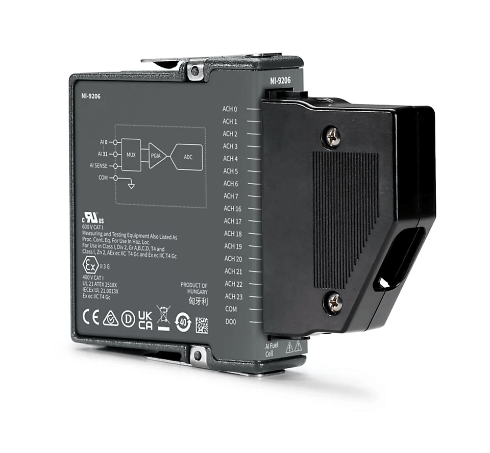 779526-01 | NI 9206, analog input module with 16 channels for fuel ...