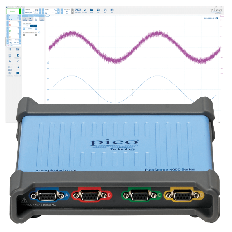 PicoScope | Software compatible for all PC oscilloscopes from Pico | buy & inquire