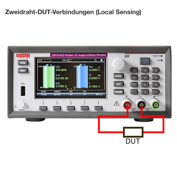 2281S-20-6 | Dynamic battery simulator, DC power supply, 20 V, 6 A, 120 W, 2281S series | buy ...