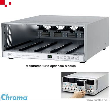 63600-5 | Electronic load mainframe 5-slot for 5 load modules 636xx ...